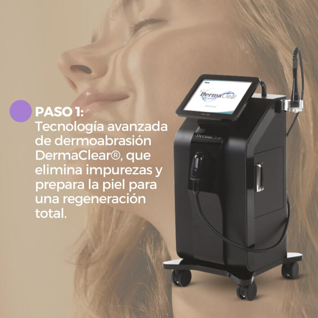 Pack Dermatología Regenerativa: 1 sesión de DermaClear + Exosomas – mettabolic